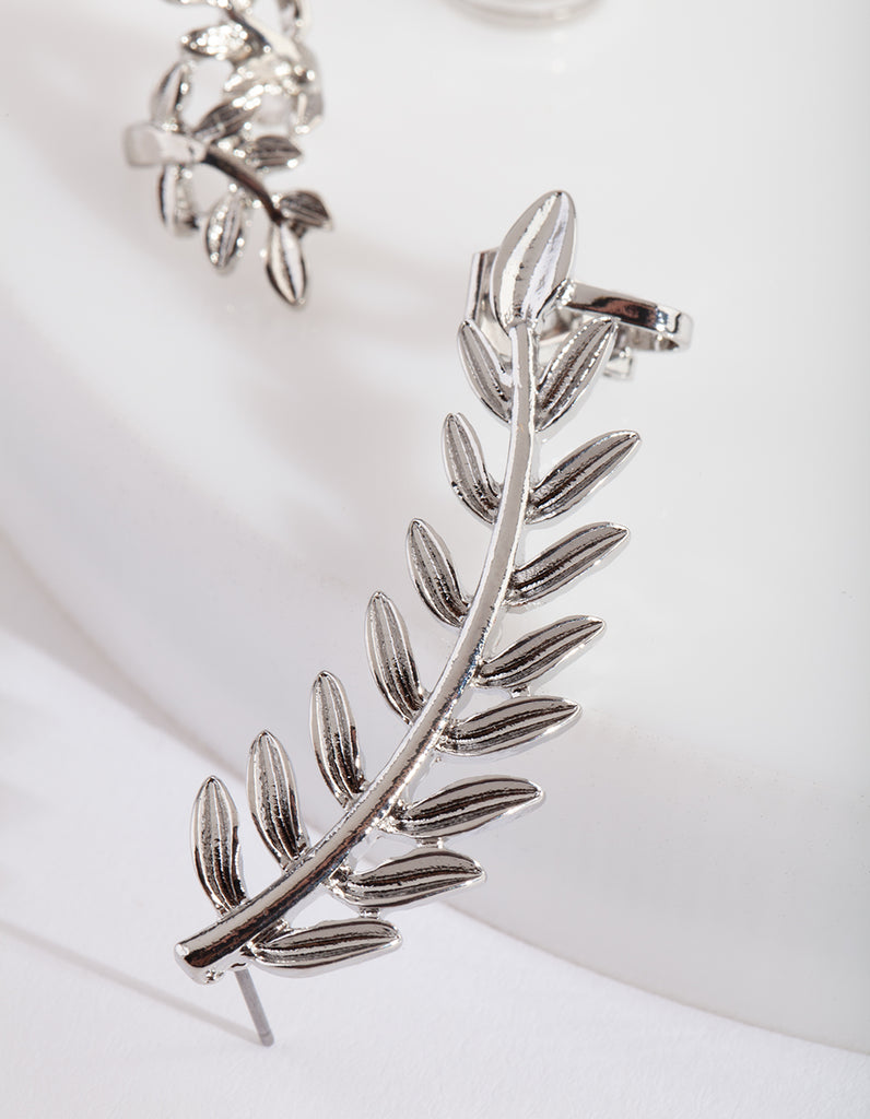 Silver Leaf Ear Stack - Lovisa