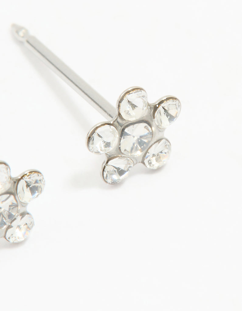 Studex Daisy Crystal Surgical Steel Stud - Lovisa