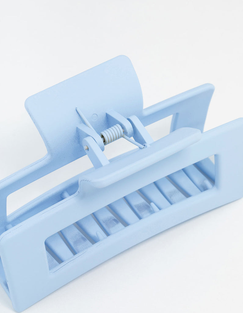 Large Blue Coated Claw Clip - Lovisa