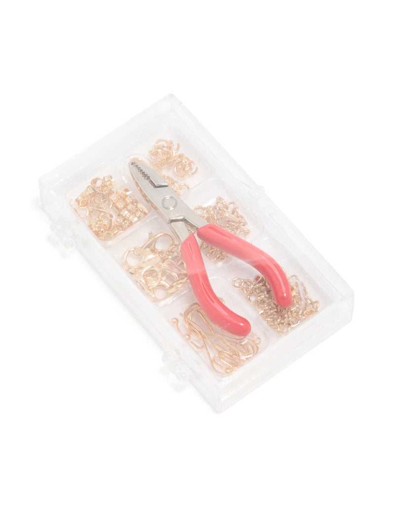 Gold Plated Jewellery Making Kit - Lovisa