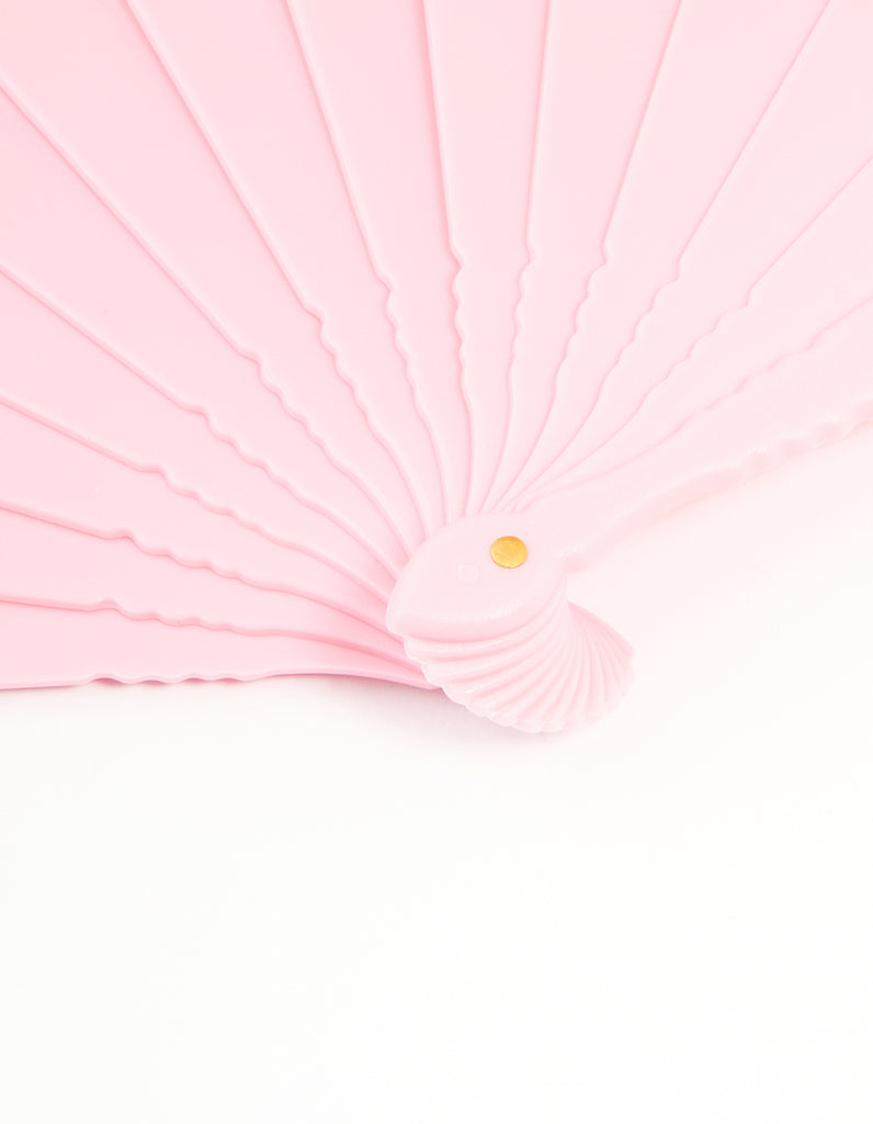 Pink Folding Fan - Lovisa