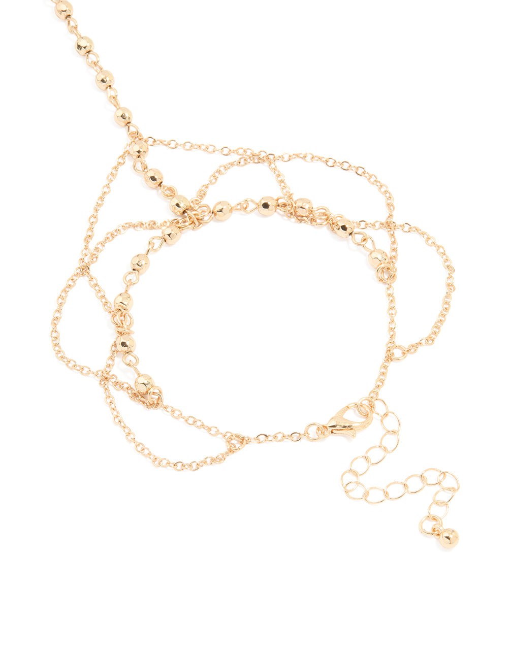 Gold Draped Hand Chain - Lovisa