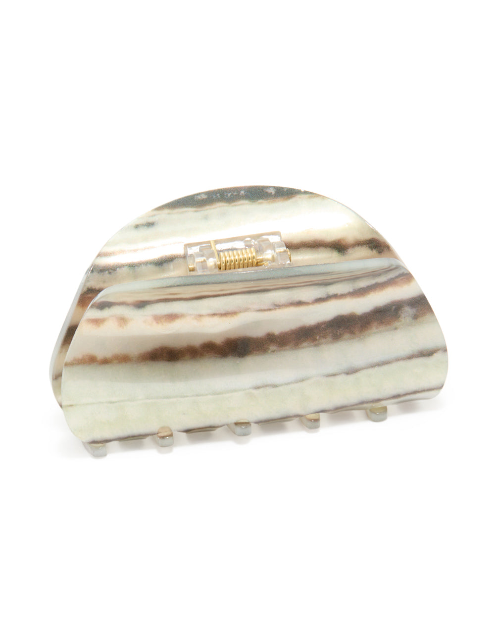 Neutral Oval Claw Hair Clip - Lovisa