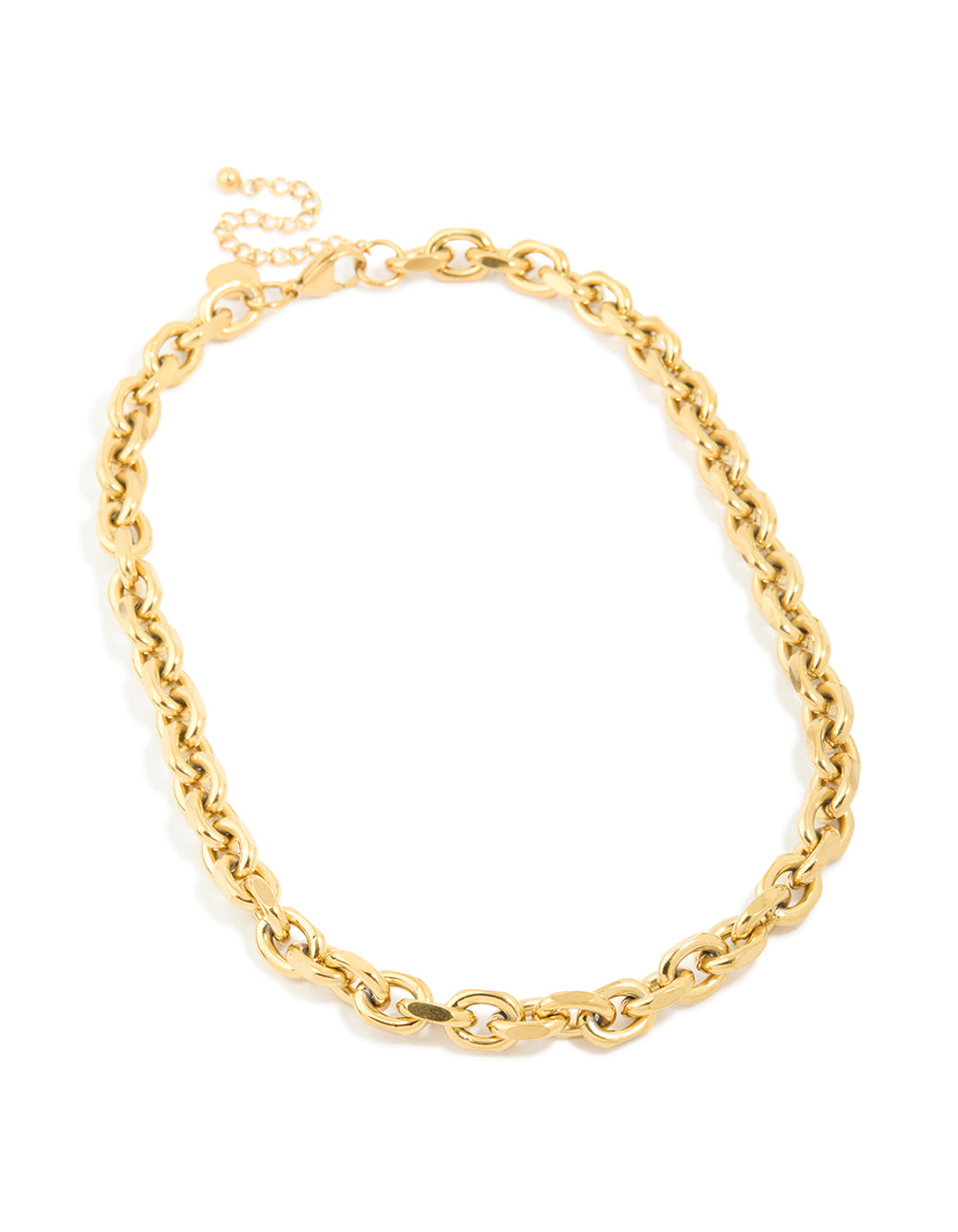Waterproof Gold Plated Stainless Steel Thick Chain Necklace - Lovisa