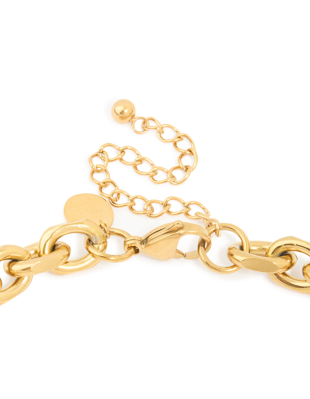 Waterproof Gold Plated Stainless Steel Thick Chain Necklace - Lovisa