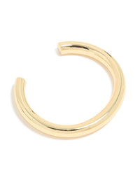 Gold Plated Chubby Wrist Cuff - Lovisa